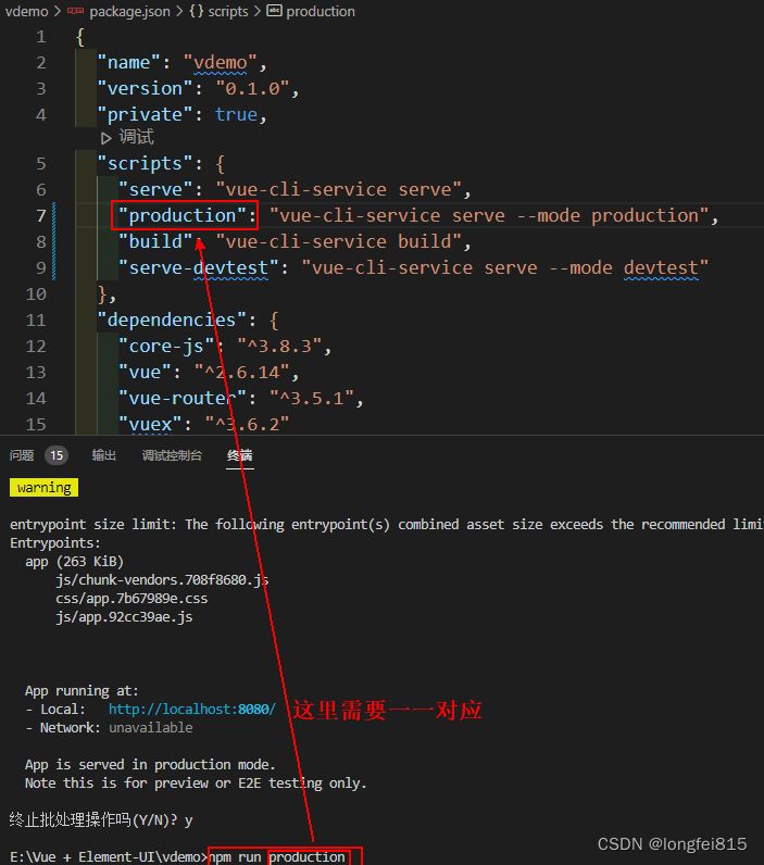 190 Vue中环境变量的配置vue Cli Service Serve Mode Dev Csdn博客 0515