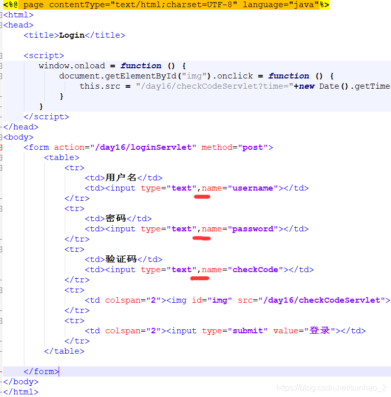 后台request.getParameter("name")，获取不到jsp表单值，都显示null_request.getparameter is not defined jsp-CSDN博客