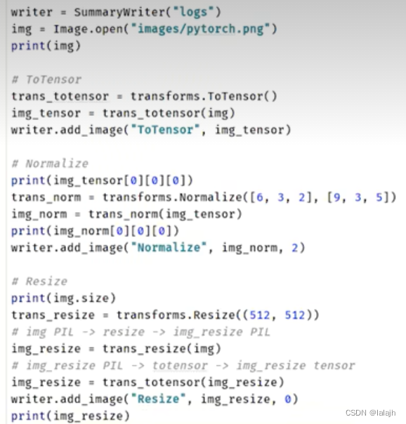 二、其他---Pytorch深度学习入门_randomcrop和randomresize有什么区别-CSDN博客