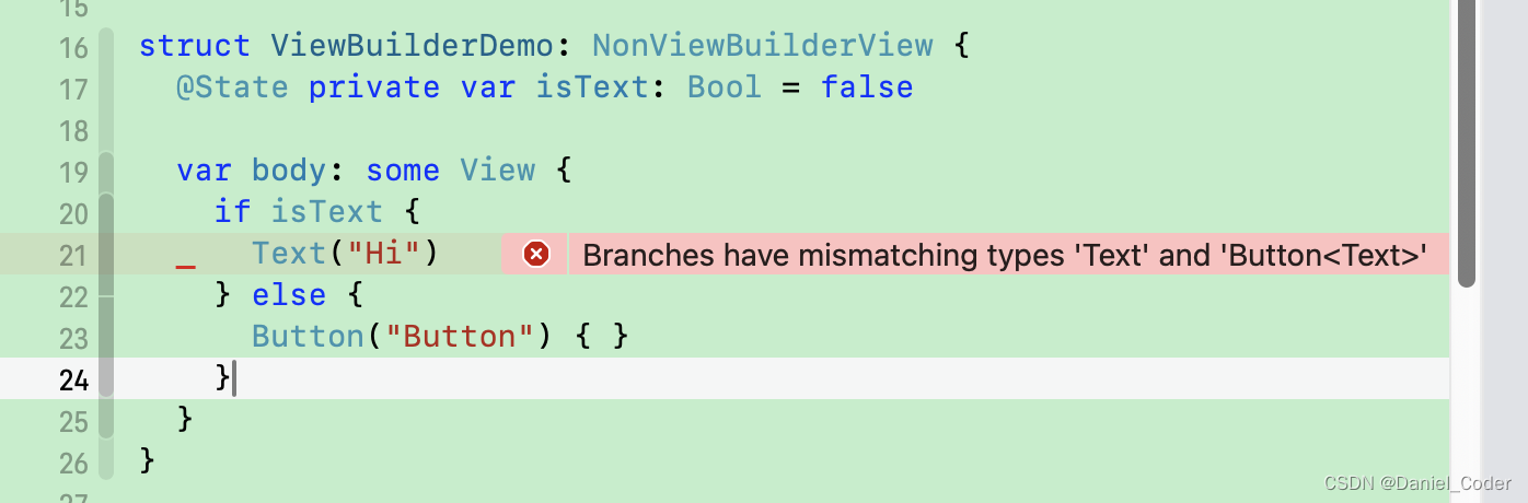 Swiftui中的viewbuilder理解与使用swiftui Viewbuilder Csdn博客