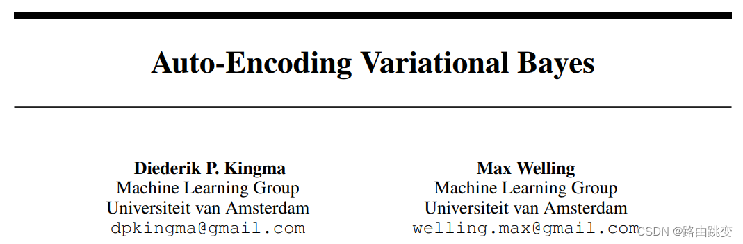 GraphGeo参文19：Auto-Encoding Variational Bayes_graphvae: towards generation of small graphs using ...