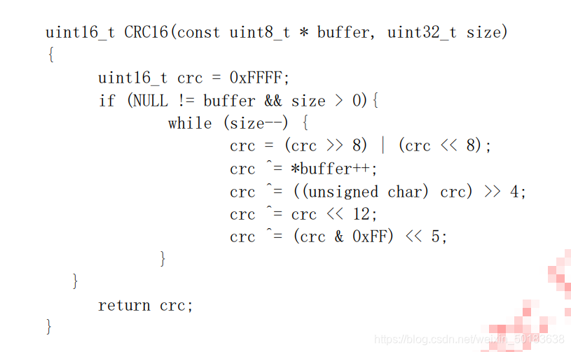 C#_CRC-16/CCITT-FALSE计算加判断_c# crc16 ccitt false-CSDN博客