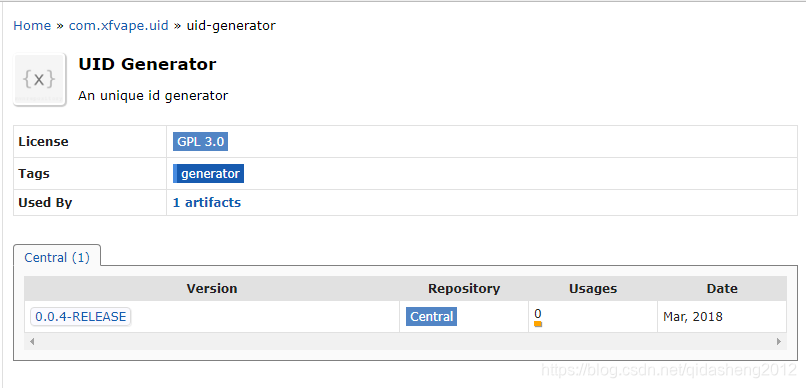 SpringBoot2.x 整合百度UidGenerator（附源码）_uid-generator maven-CSDN博客