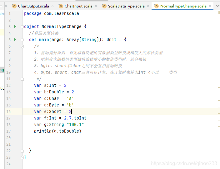 2020 08 31【学习笔记】scala语言(六)scala的数据类型转换rapidscada 数据转换 Csdn博客