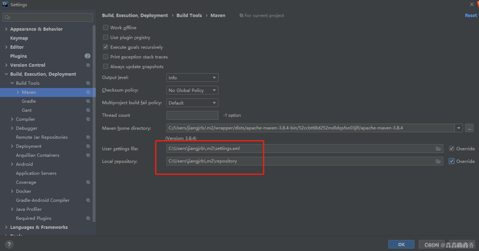 The specified user settings file does not exist-CSDN博客