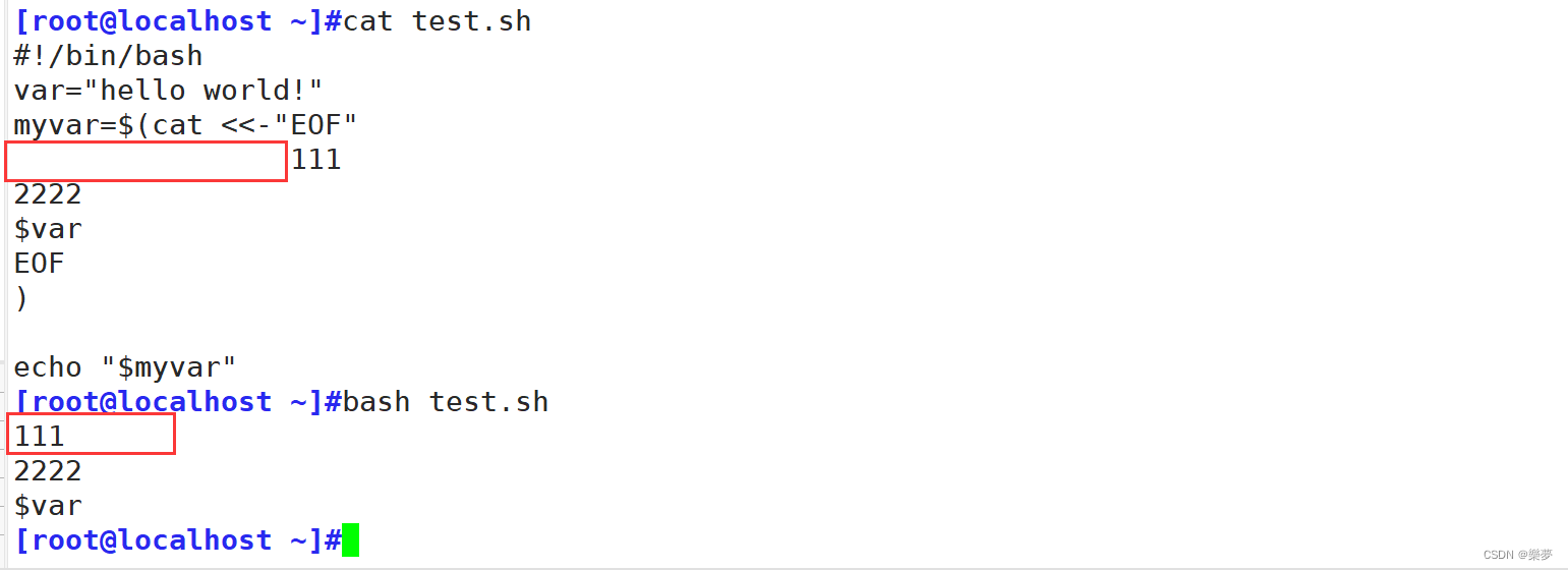 shell脚本 免交互和字符处理_shell here document注意事项-CSDN博客