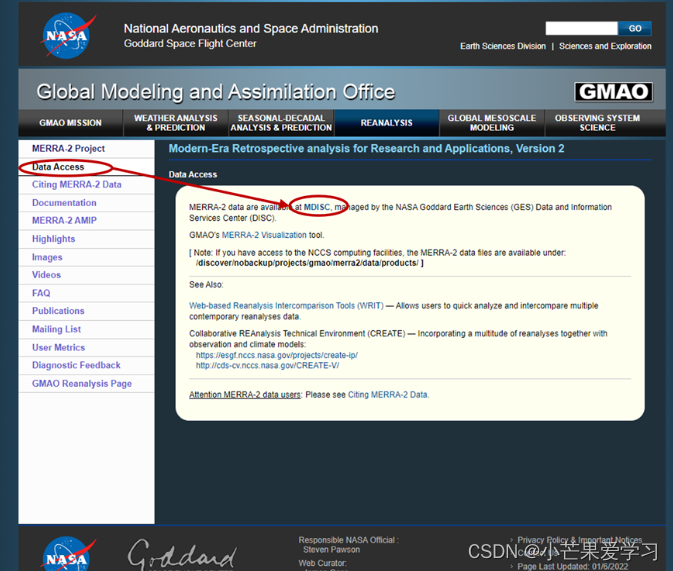 DUST数据下载及分析1：批量下载NASA Merra2的nc数据并提取所需指标层转为TIFF_merra-2数据下载-CSDN博客