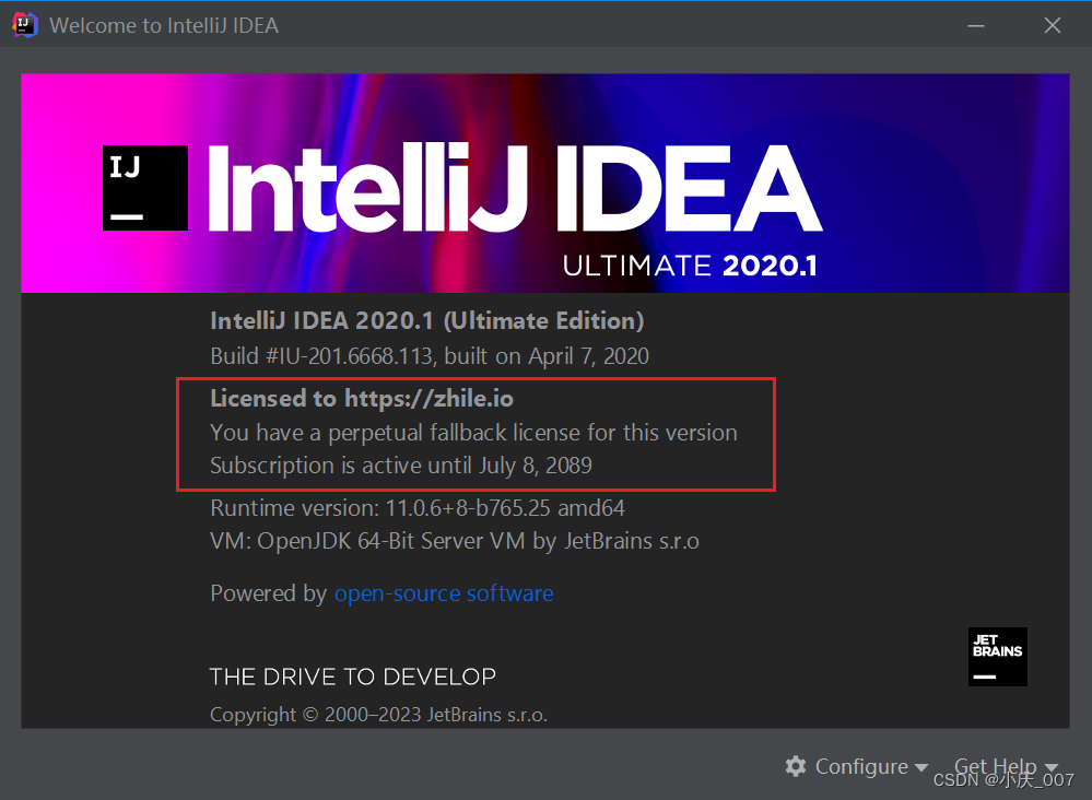Java入门 （超简单）IntelliJ IDEA（2020.1）的下载、安装、学习免费使用步棸（图文详细讲解，内含安装包插件整合）_idea2020.1下载-CSDN博客