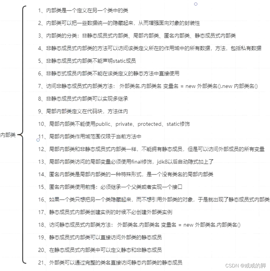 Java中四种内部类的使用java内部类使用 Csdn博客