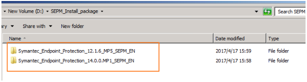 Symantec的SEP服务器（SEPM）从12.1 RU6MP5 升级到14 MP1 操作手册_sepm server private ...