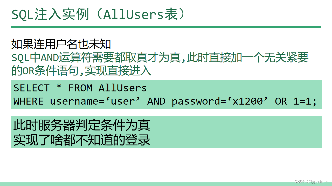 Sql注入的理解与sql注入的几种简单注入方式简要概述简单的sql注入实现 Csdn博客