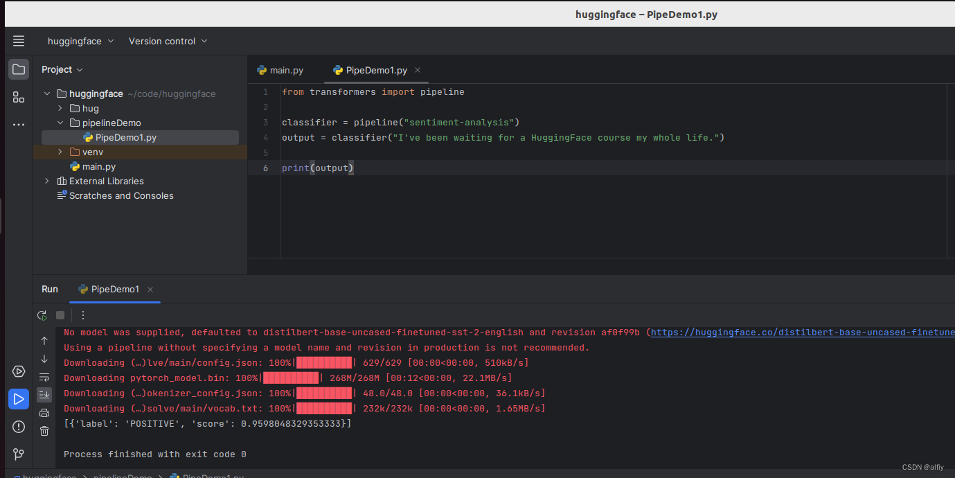 HuggingFace入门教程--环境搭建_拥抱脸-CSDN博客