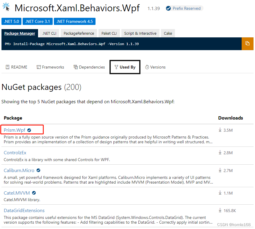 19、wpf之事件转命令实现MVVM架构_system.windows.interactivity 新版-CSDN博客