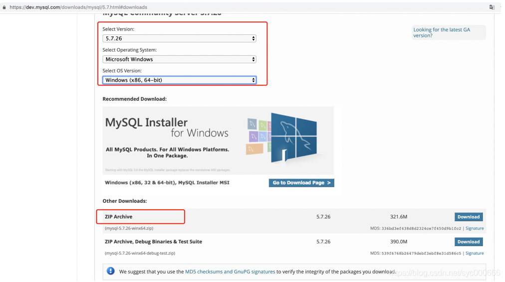 windows中安装配置MySQL 5.7.26详细教程_mysql5.7.26-CSDN博客