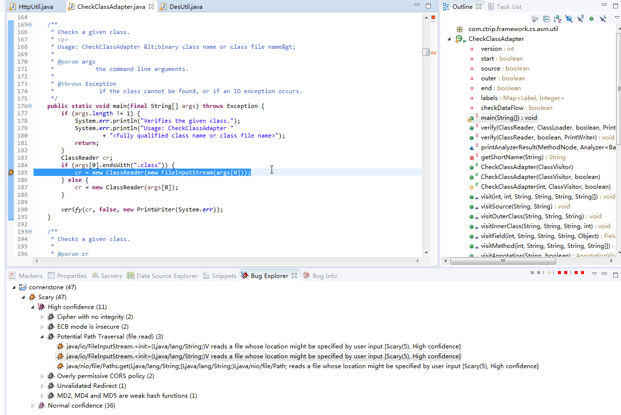 Find-Sec-Bugs 静态代码安全审计神器_findsecbugs-CSDN博客