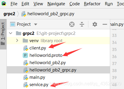 python与java使用grpc以及java作为客户端调用python服务的小demo_java调用python grpc流传输数据多了一包 ...