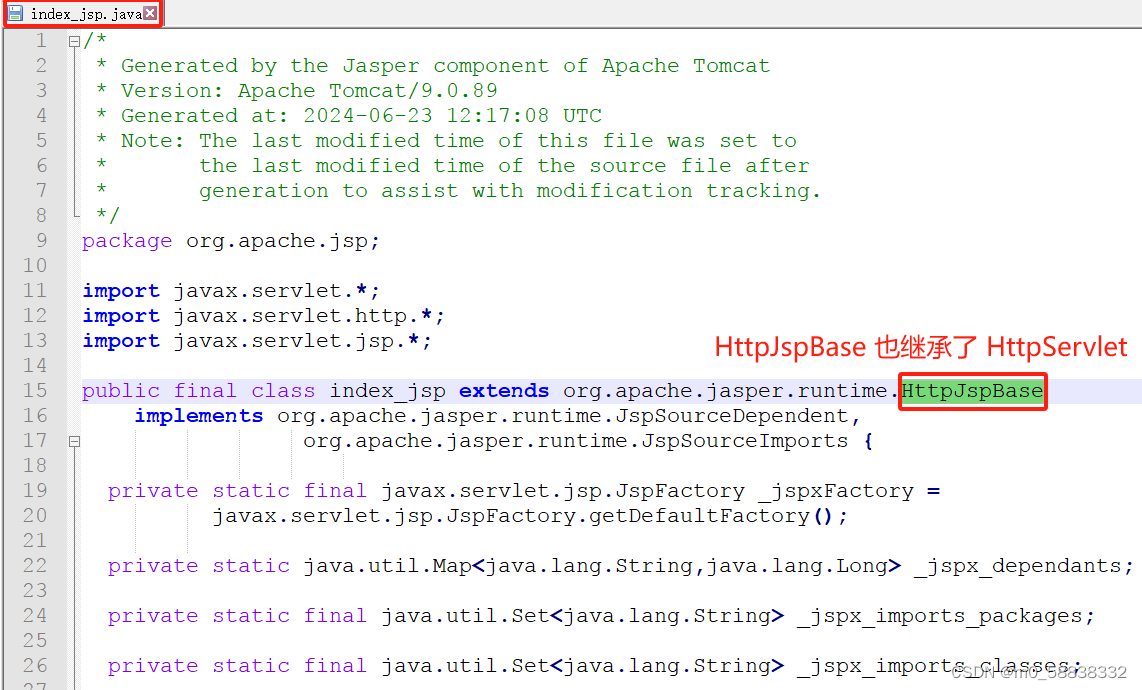 入门JavaWeb之 JSP 原理-CSDN博客