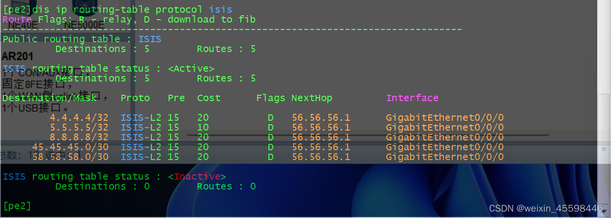 实验：跨域VPN-OptionC方式-方案一_通过optionc方式一实现ce1和ce2互通,为实现改需求请将以下命令行与设备编号进行匹-CSDN博客
