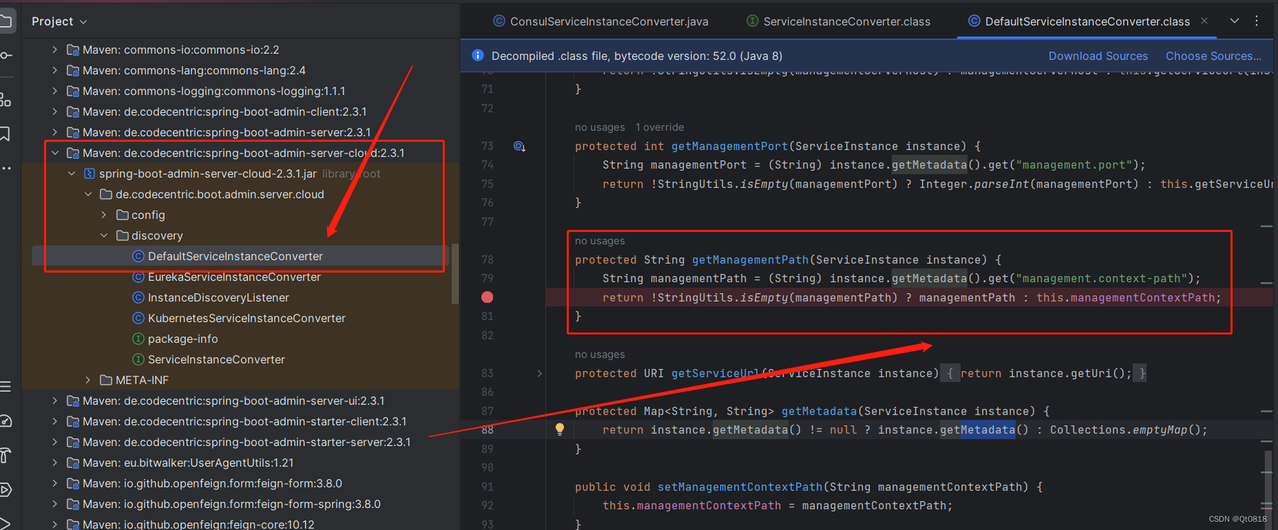 Spring Boot Admin搭配Spring Cloud Consul应用离线问题解决_spring boot admin 离线-CSDN博客