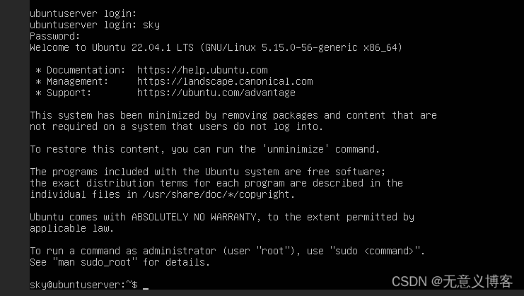 小型NAS搭建实例②——ubuntu server 的一些设置,包含NFS挂载，CIFS挂载，常用工具安装_ubuntu nas-CSDN博客