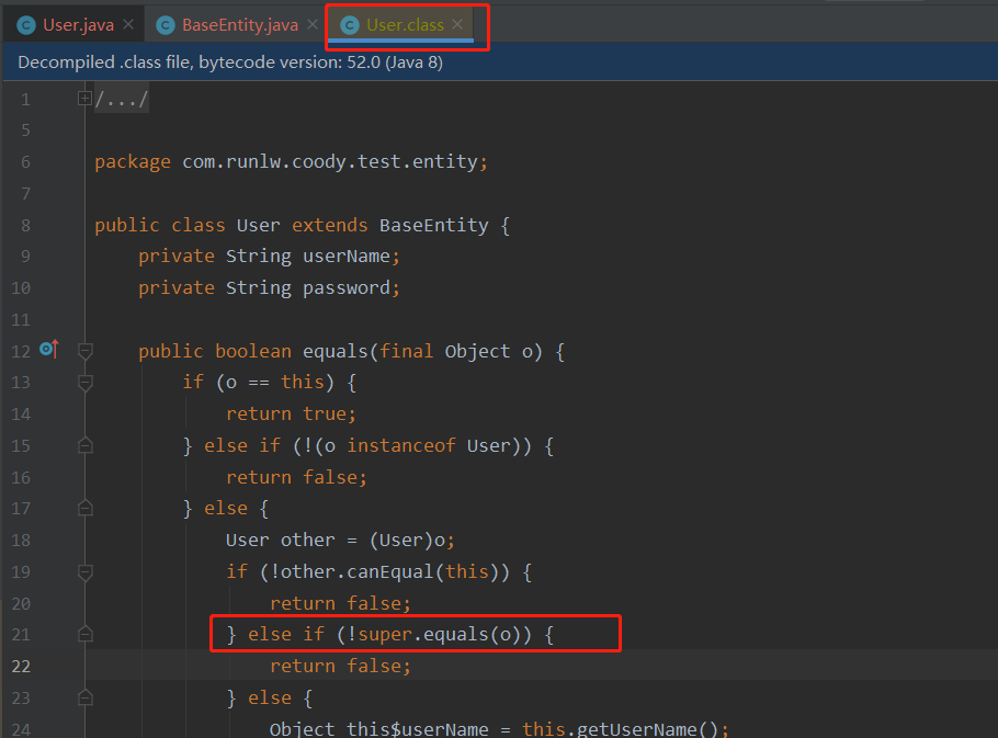使用lombok插件，编译后告警提示@EqualsAndHashCode(callSuper=false)_lombok.equalsandhashcode.callsuper-CSDN博客