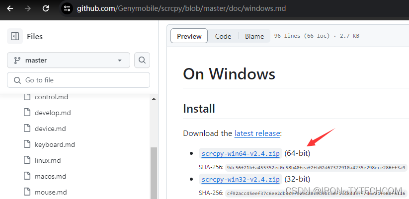电脑控制手机: Scrcpy-开源Android投屏神器-CSDN博客