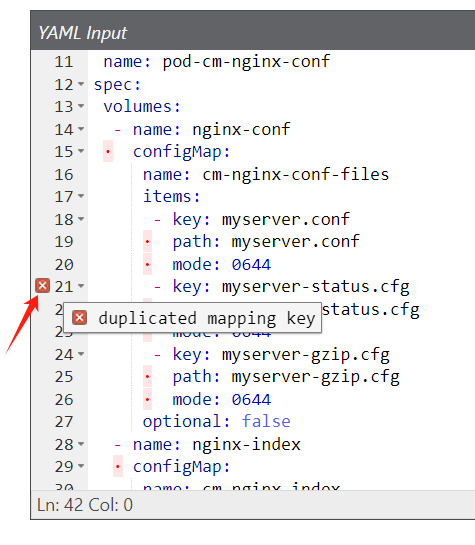 推荐：YAML语法校验工具实践_yaml格式校验-CSDN博客