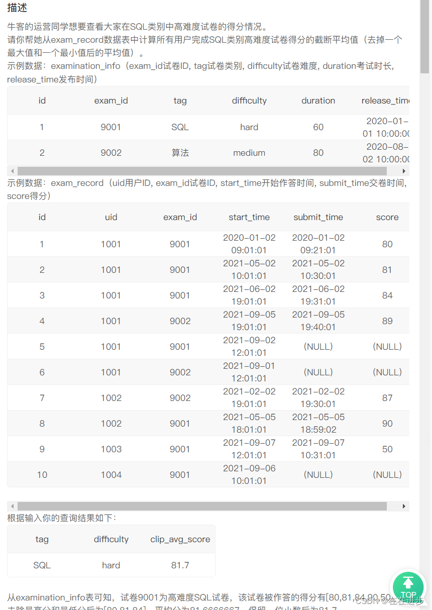 SQL进阶day9————聚合与分组_通过sql聚合不同成绩范围-CSDN博客