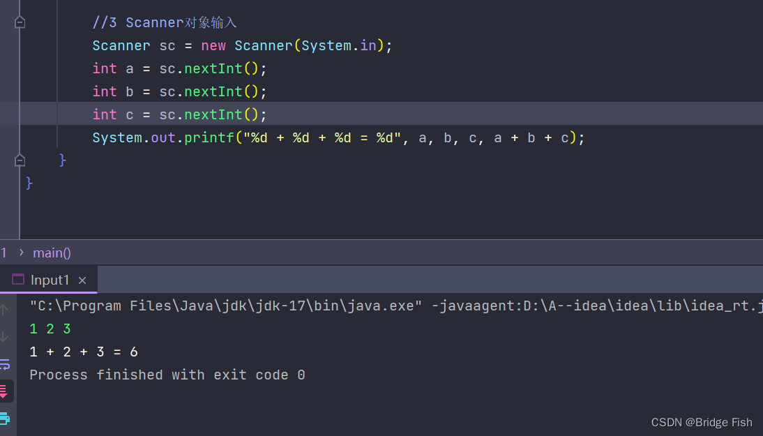程序的简单输入输出_ideajava args输出10203040-CSDN博客