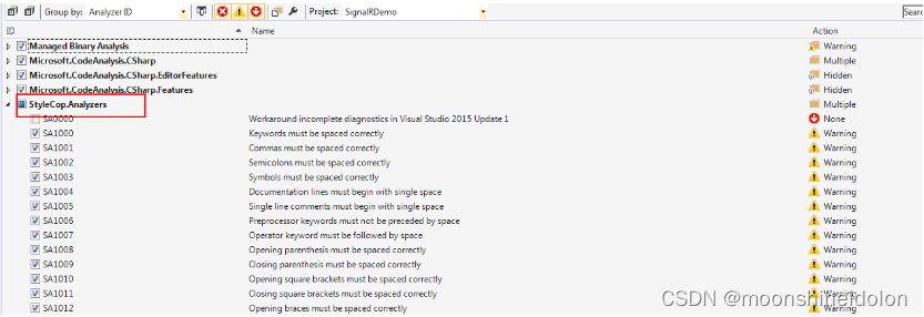 C# 代码规范和质量检查工具 StyleCop.Analyzers-CSDN博客
