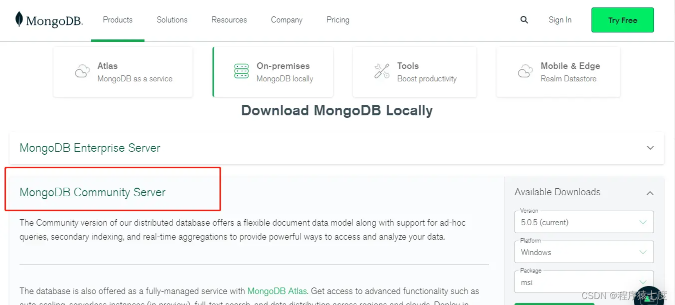 【Mongodb】浅谈MongoDB的特点以及与MySQL的区别（附MangoDB安装教程）-CSDN博客