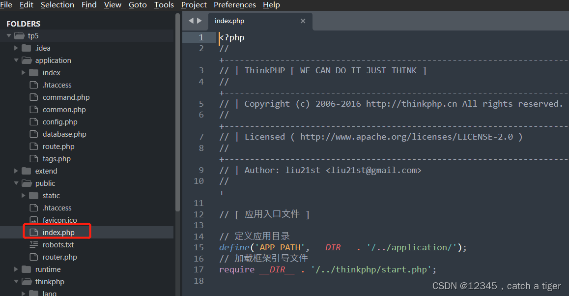 PHP之 ThinkPHP5.0框架的使用-CSDN博客