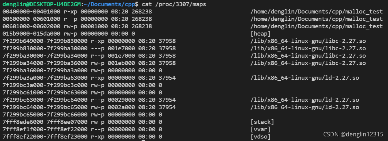 malloc()的底层实现——mmap()和brk()_gcc编译时如何确定malloc使用mmap还是brk-CSDN博客