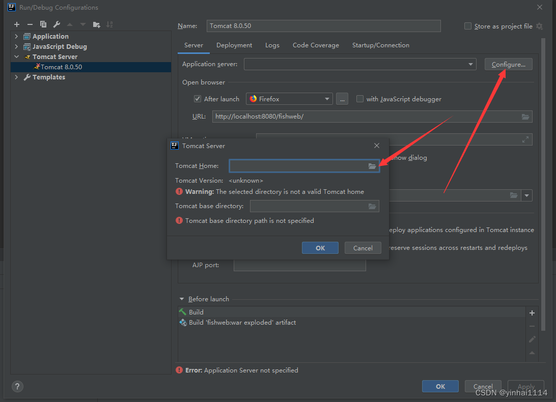 【JavaWeb学习笔记】6 - Tomcat_localhost 发送的响应无效。-CSDN博客