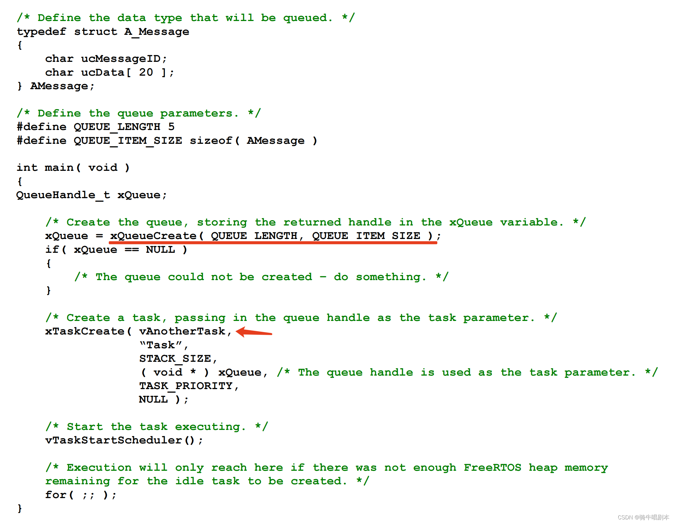 【esp32freertos学习笔记 五队列queue】xqueuecreateset Csdn博客