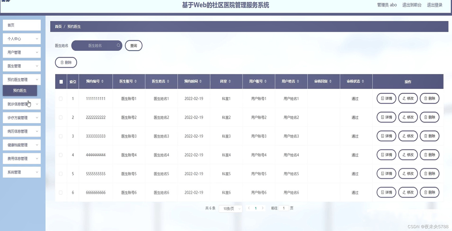 Java项目：155springboot Vue的社区医院管理服务系统 Csdn博客