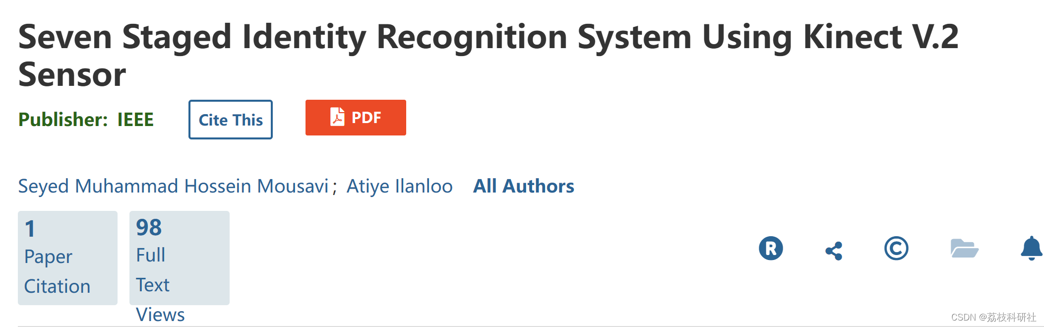 【身份识别】使用Kinect传感器的七阶段身份识别系统（Matlab代码实现）_matlab用kinect-CSDN博客