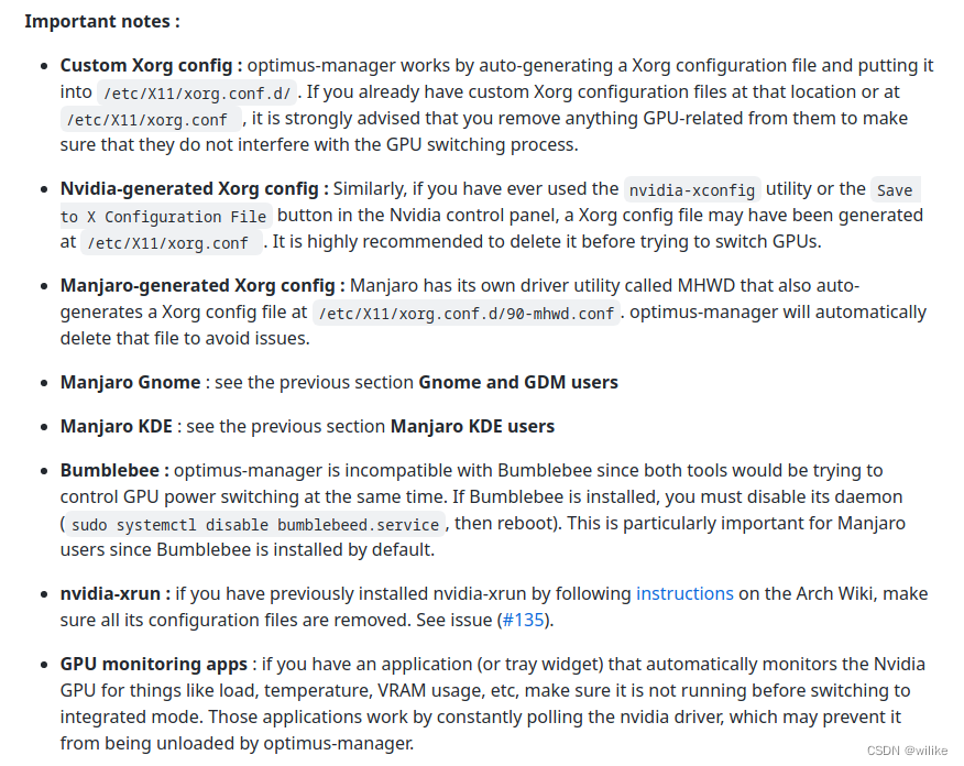 Manjaro(kde) 安装nvidia显卡驱动（optimus-manager管理）_manjaro安装nvidia显卡驱动-CSDN博客