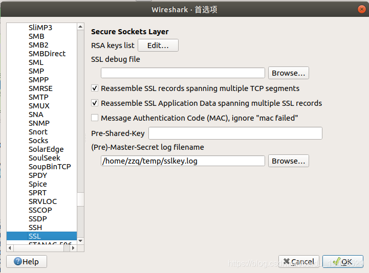 Ubuntu使用wireshark抓取https数据_ubuntu wireshark-sslkeylogfile-CSDN博客
