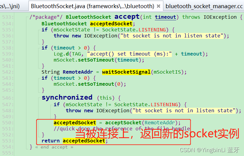 Andorid BluetoothSocket的工作原理之七_android bluetoothsocket状态监听-CSDN博客