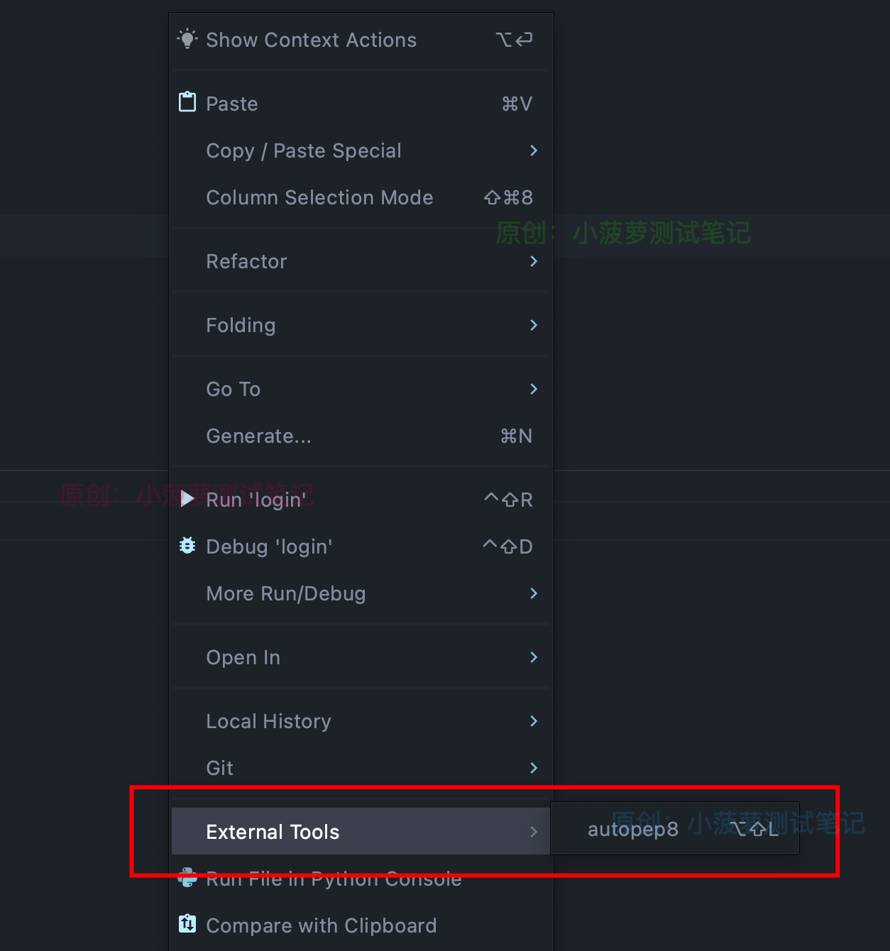 Python - Pycharm 配置 autopep8 并设置快捷键-CSDN博客