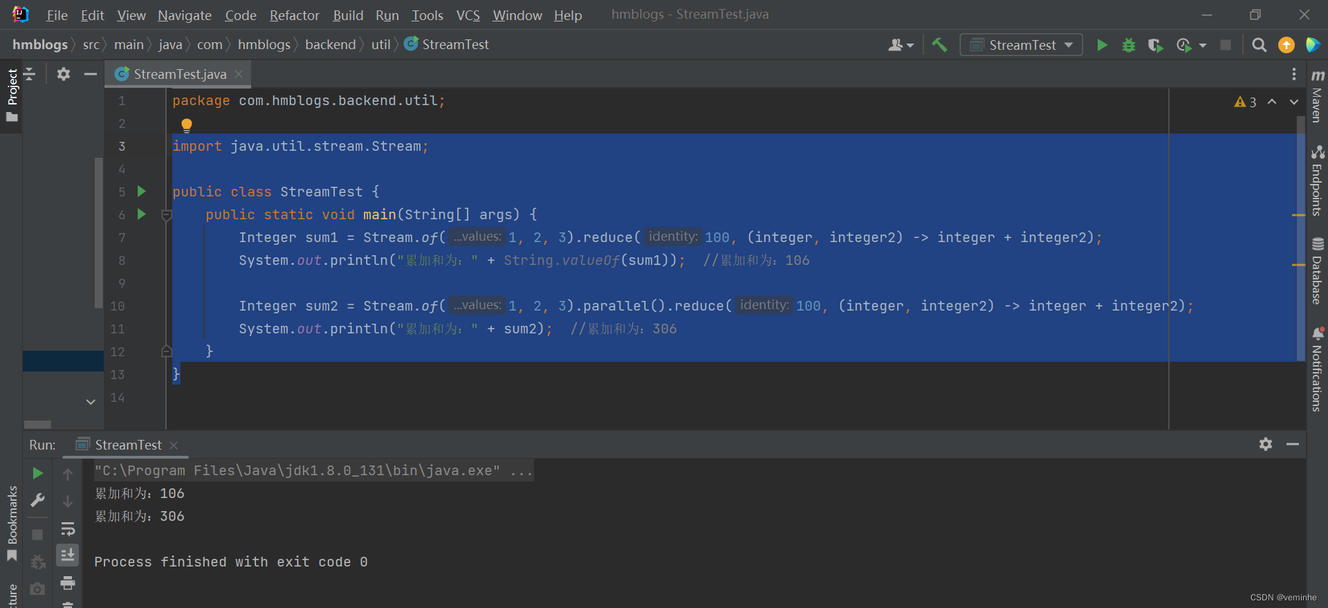 JDK1.8的stream语法_stream recordid-CSDN博客