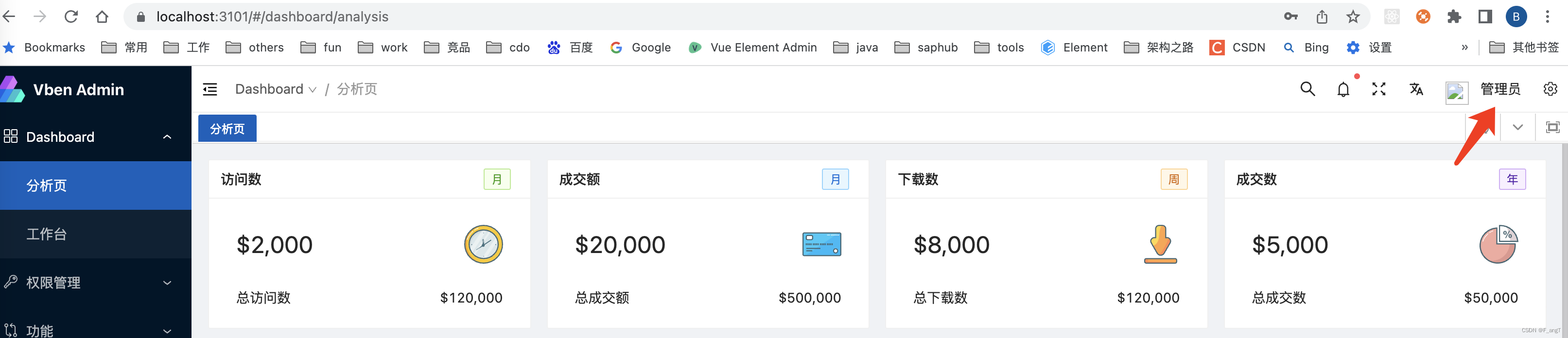 第十三节 springboot配合VbenAdmin实现前端登录_springboot vben-admin-CSDN博客