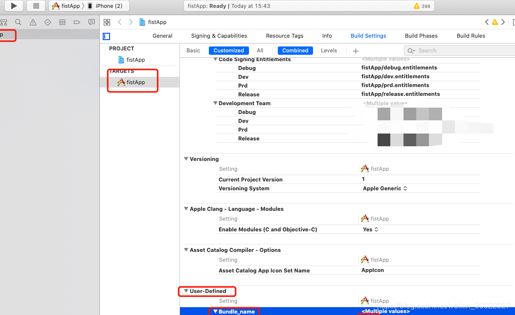 Xcode scheme 配制多环境_xcode -target-build settings - user-defined-CSDN博客