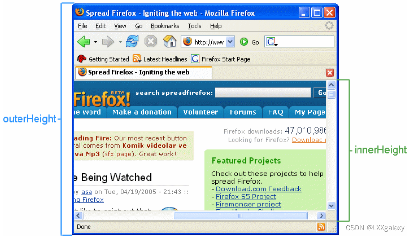 Window.innerHeight、Window.outerHeight-CSDN博客
