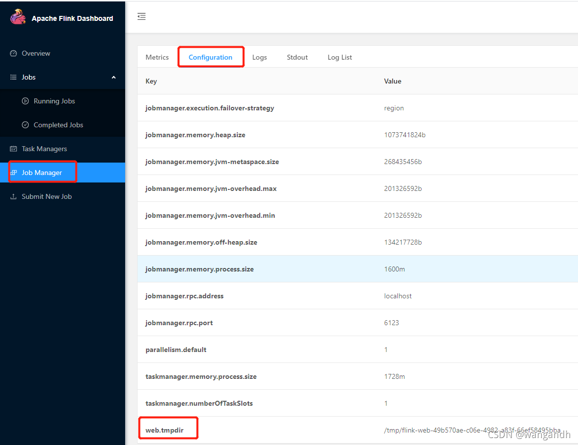 flink配置webui上传jar包保存路径_flink web.tmpdir-CSDN博客