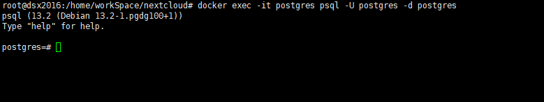 docker安装postgresql 安装nextcloud_docker nextcloud postgresql-CSDN博客