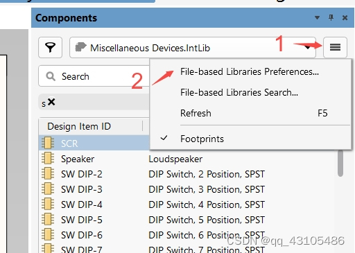 AD元件库构建及维护之——DbLib公共元件库的使用教程_ad database library-CSDN博客