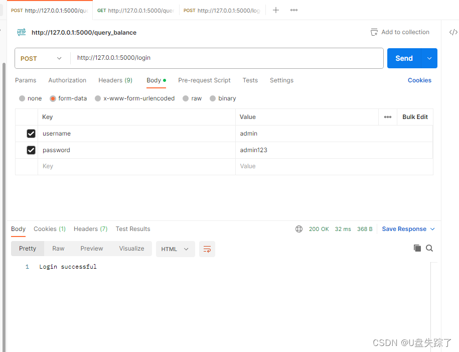 Flask 使用Flask的session来保存用户登录状态例子_创建flask项目 实现在一个页面输入用户名和密码,并以session的形式 ...