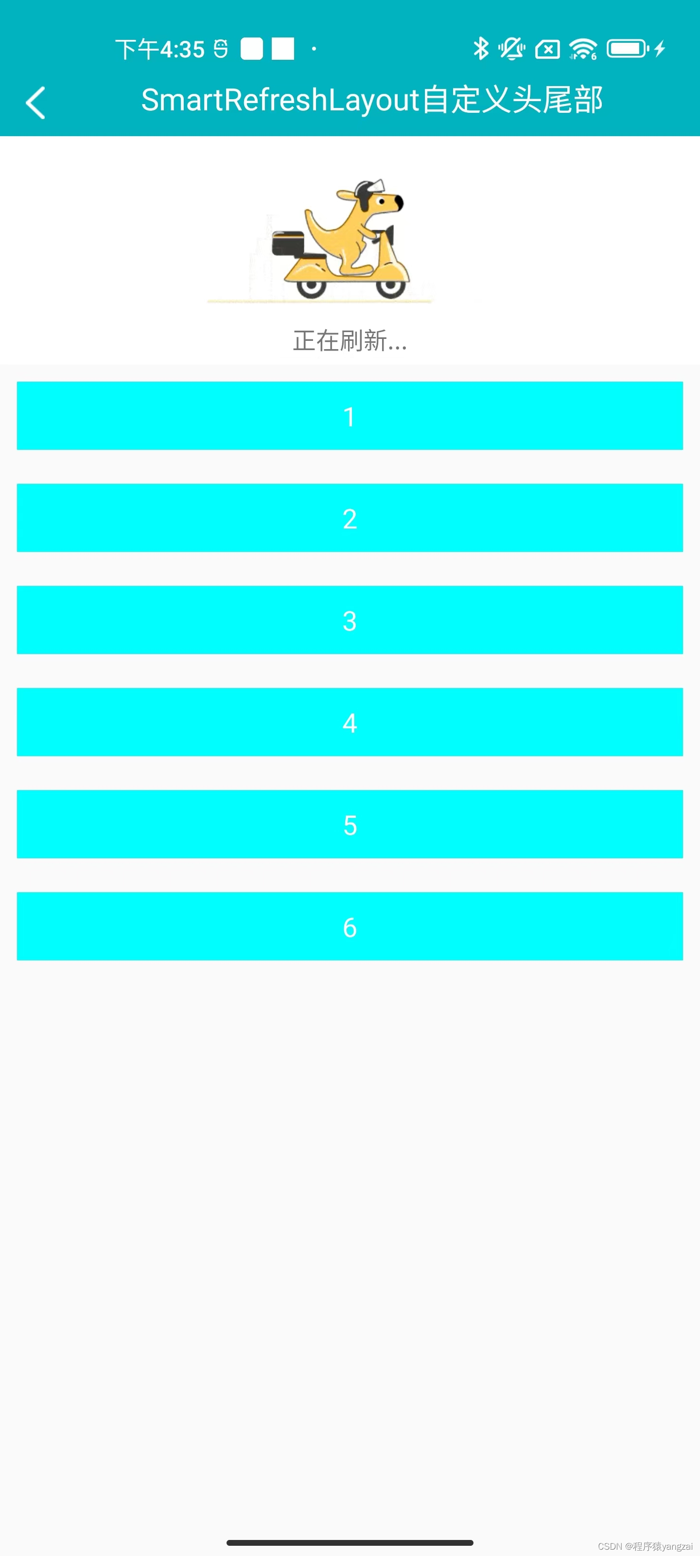 非常简单的自定义SmartRefreshLayout上拉加载下拉刷新的头部和尾部_smartrefreshlayouts下滑加载-CSDN博客